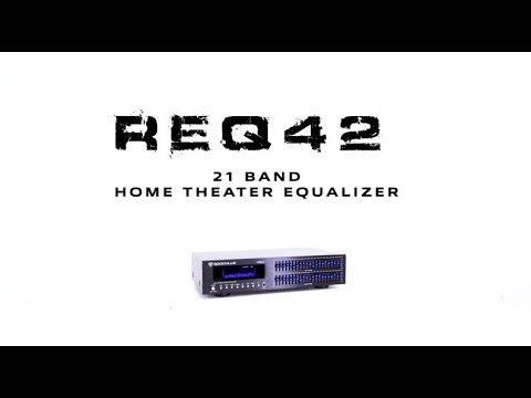 The Rockville 19" Rack Mountable Dual 21 Band Equalizer w/Spectrum ...