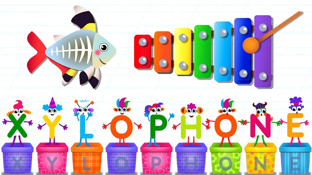 Bini ABC Reading Academy - Letter X - X-RAY FISH, XYLOPHONE | Bini ...