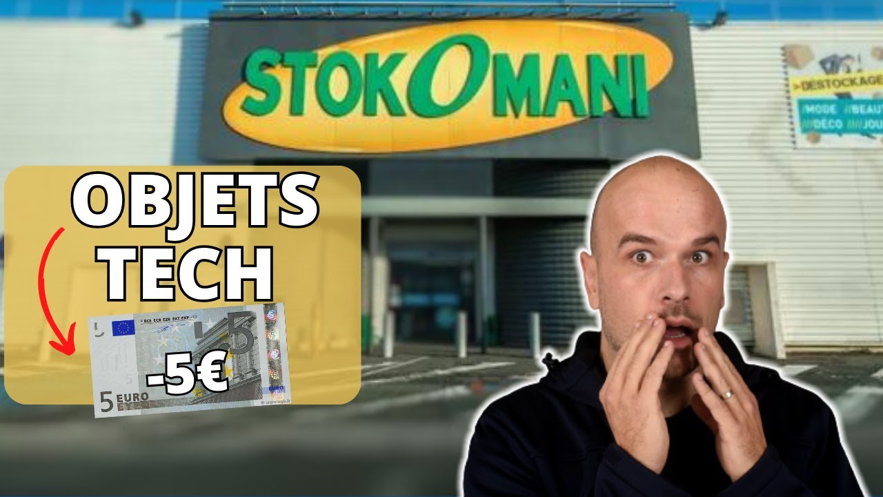 Je teste 4 OBJETS HIGH-TECH STOCKOMANI à moins de 5€ - YouTube