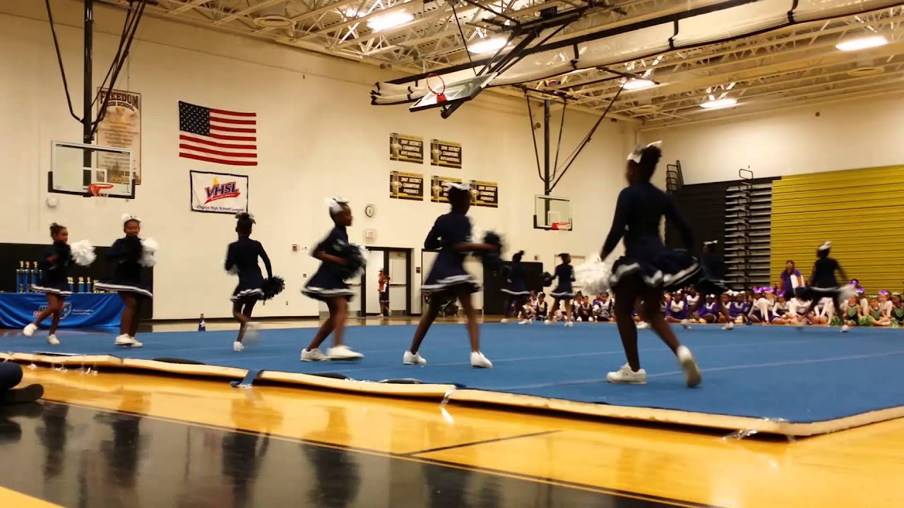 2015 DCSC Cheer Competition. U10 Cowboys Cheer - YouTube