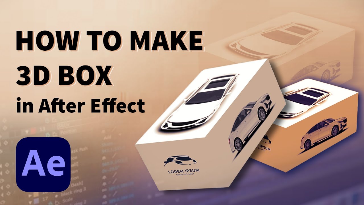 After Effects Tutorial - How to make a shape 3D in After Effects #hindi ...