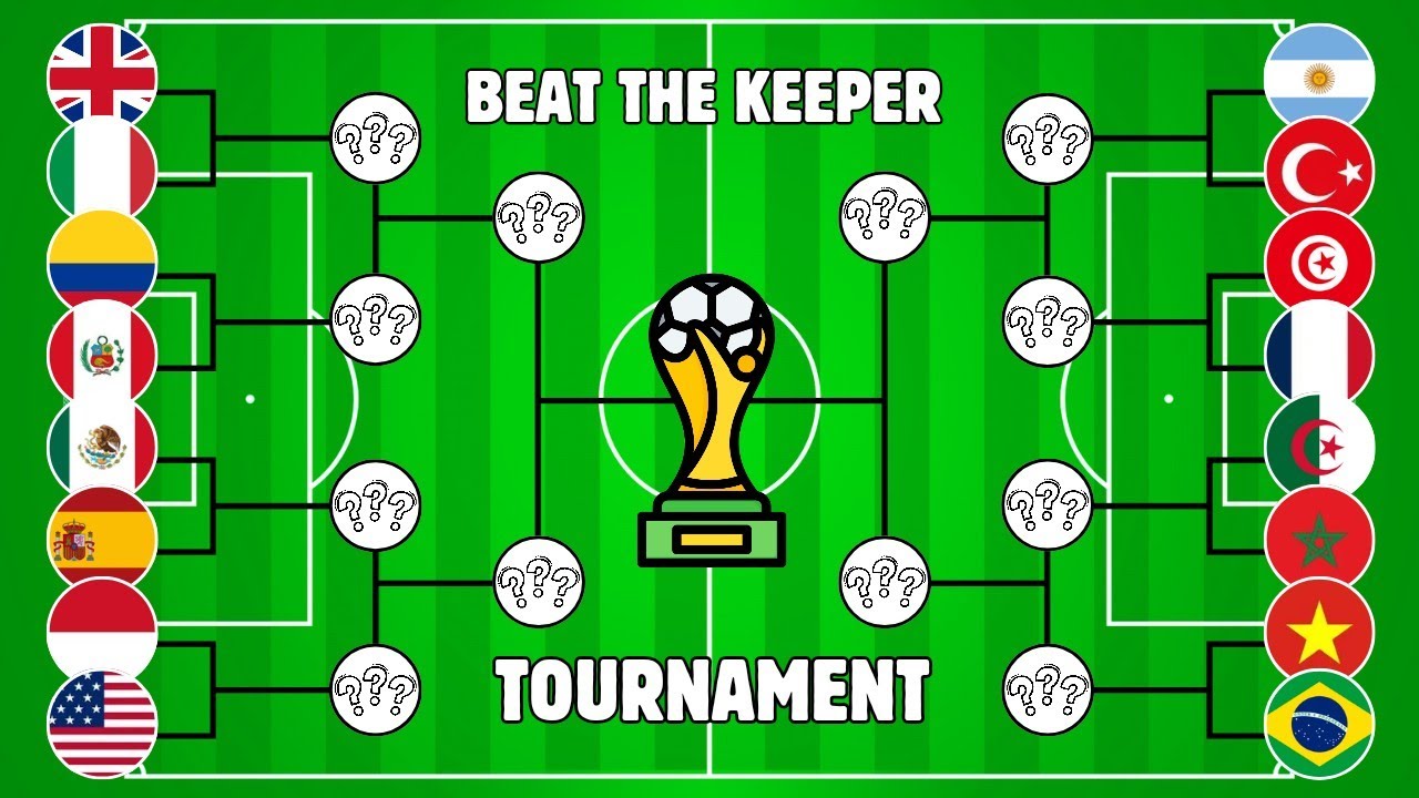 Marble Race Football Tournament | Beat The Keeper | Marble Soccer ...