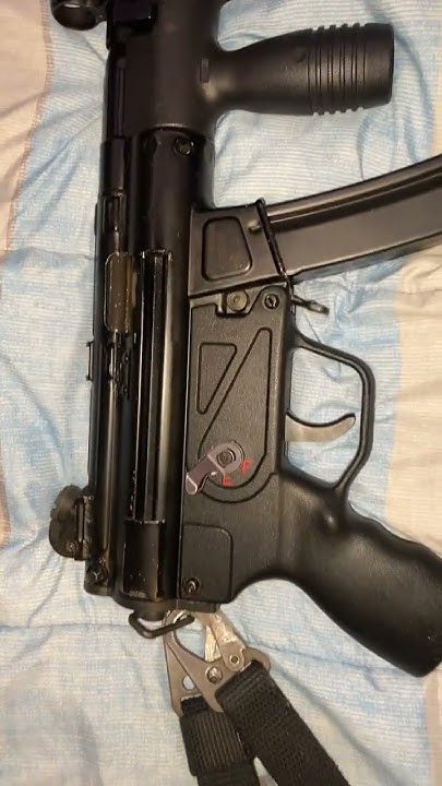 Ap5-p sbr suppressed with binary trigger #airsoft #legallydangerous - YouTube