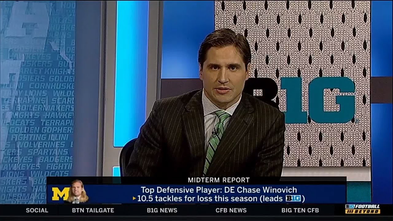 J Leman's Midterm Reports | Big Ten Football - YouTube