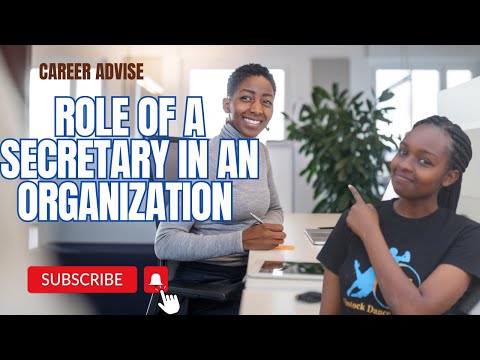 ROLE OF A SECRETARY IN AN ORGANISATION