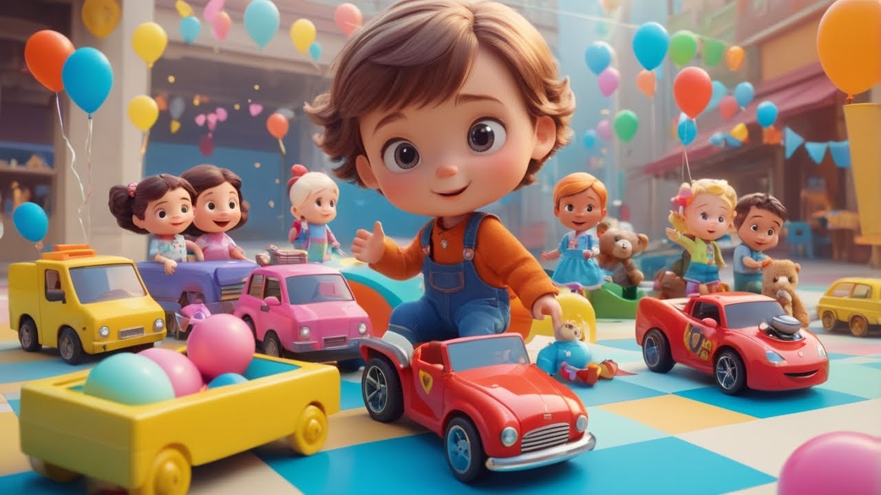 Toy Time Adventures! | Nursery Rhymes and Kids Songs | 3D animated ...