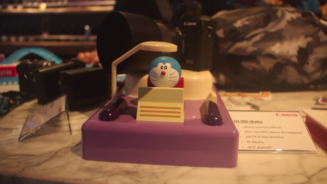 Canon x Doraemon (with new products) - YouTube