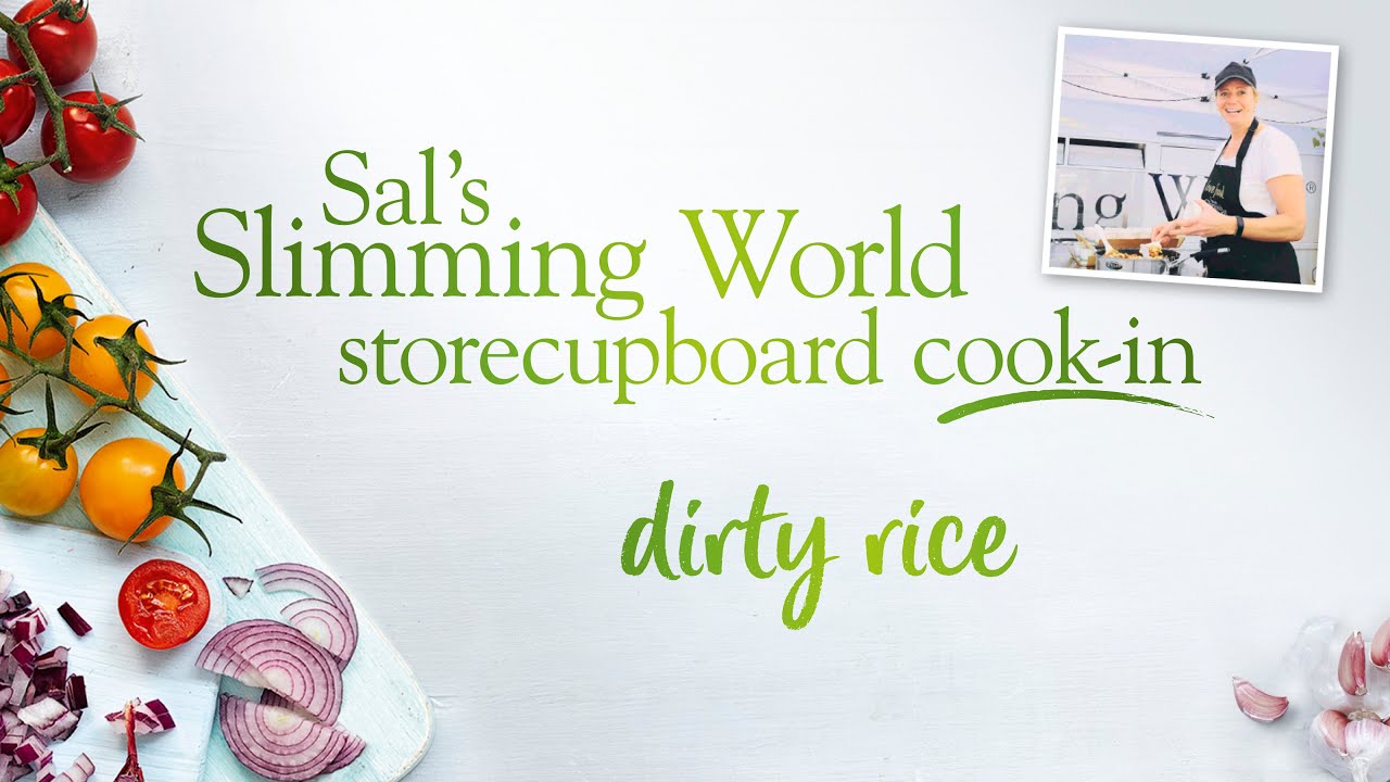 Sal’s Slimming World Storecupboard cook-in Ep13 – dirty rice - YouTube