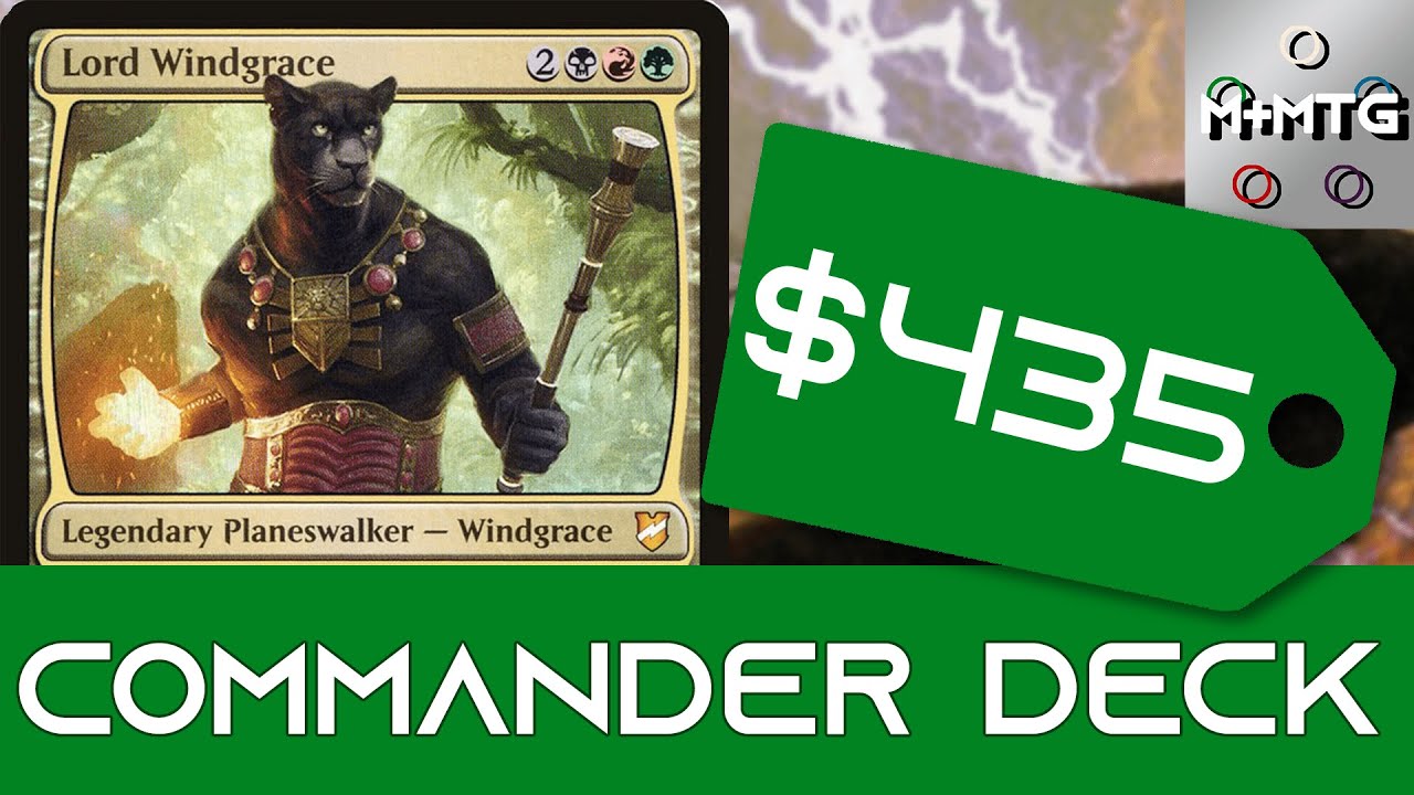 $435 Lord Windgrace Commander Deck - YouTube