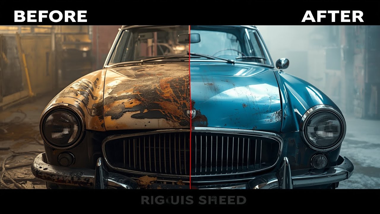 Refurbished Classic Car Transformation | Before & After Restoration ...