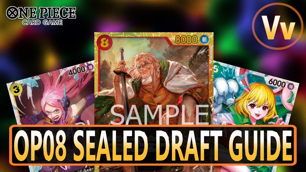One Piece TCG: OP08 Sealed Draft Guide, Break Down and Walkthrough for ...