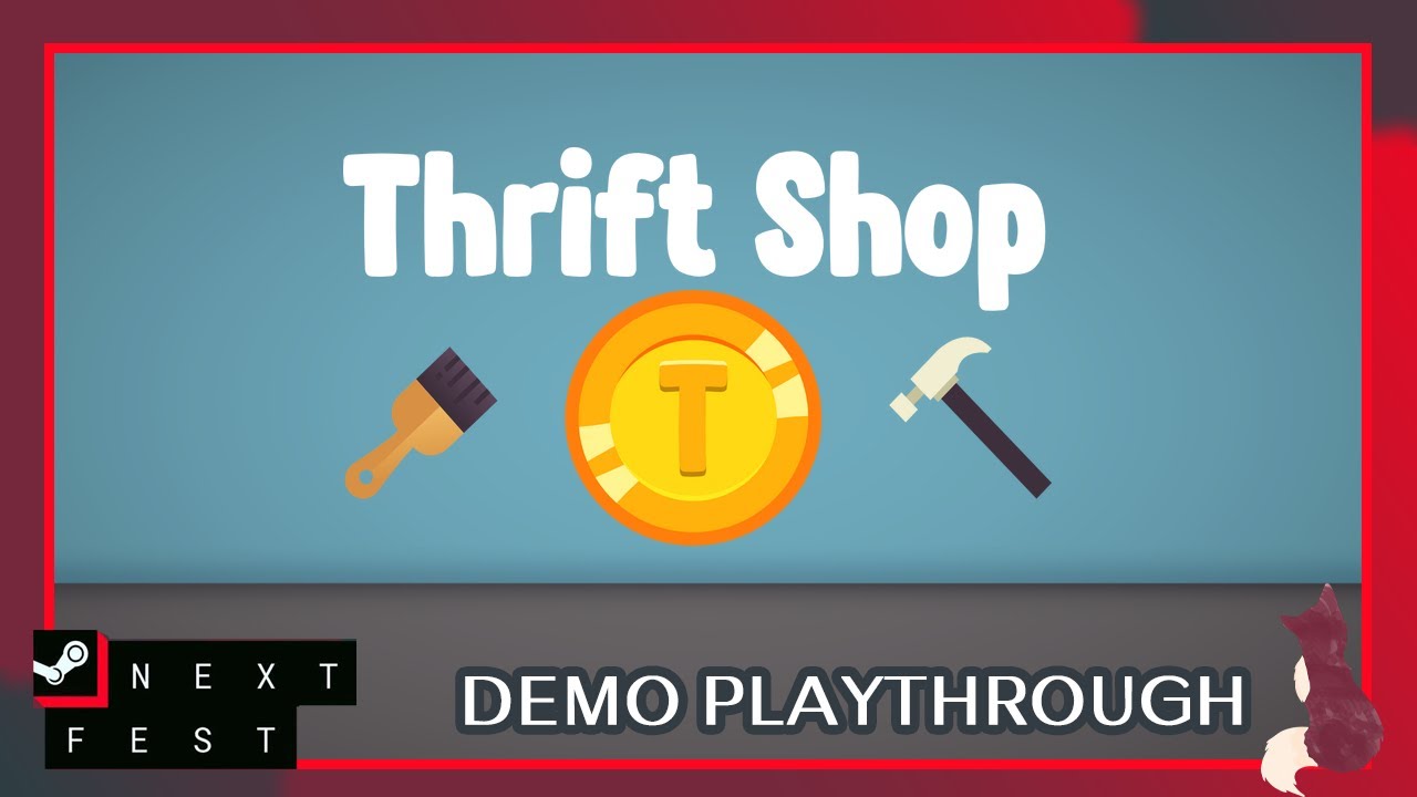 Thrift Shop Simulator | Fall 2023 Next Fest Demo Playthrough - YouTube
