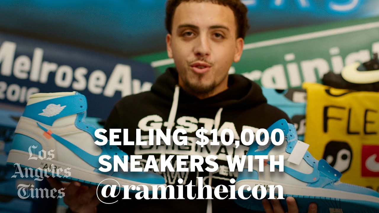 Selling $10,000 sneakers with @ramitheicon - YouTube