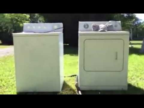 Talking washer and dryer - YouTube