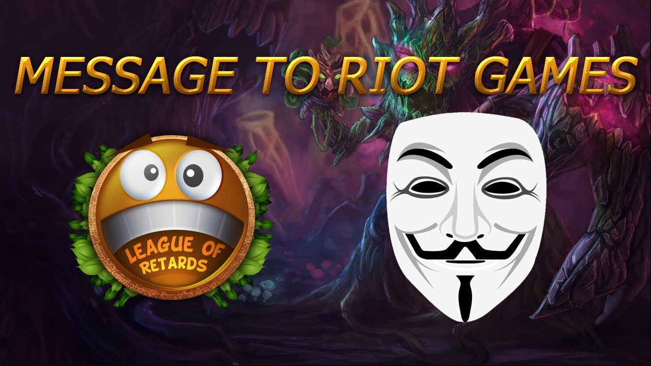 Message to Riot Games regarding Teemo - YouTube