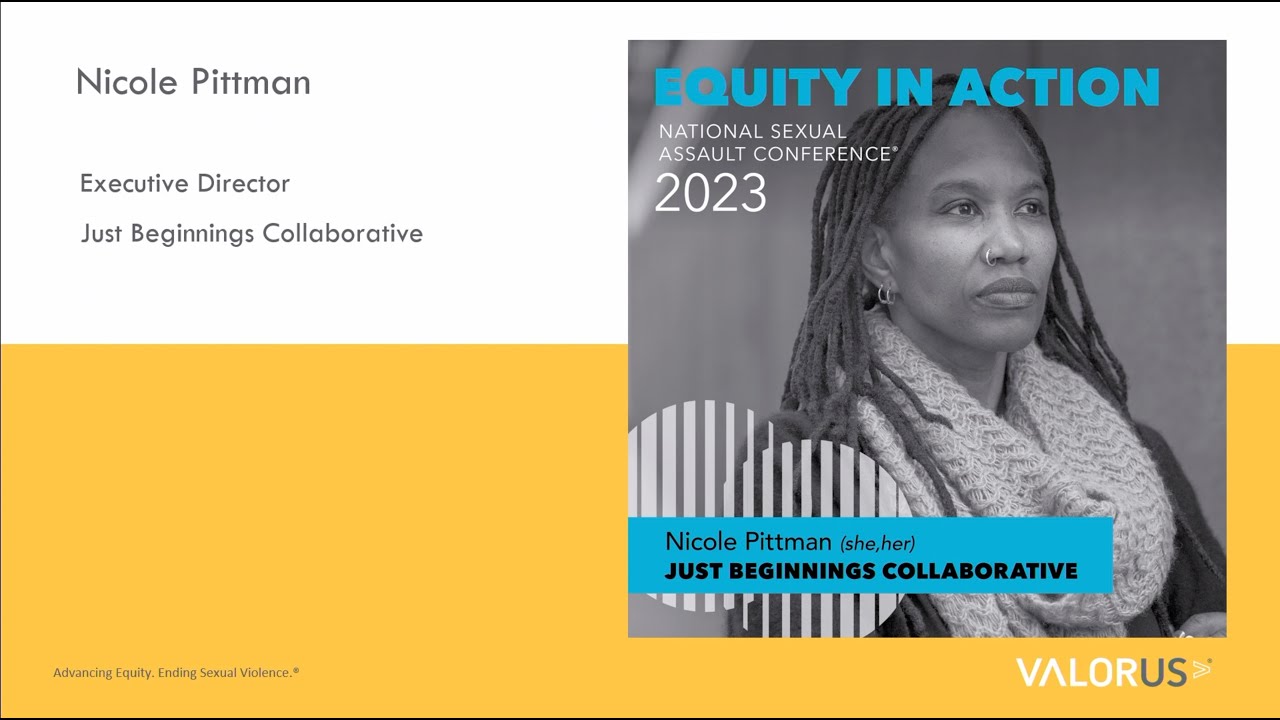 NSAC 2023 Day 1 Welcome Message from Nicole Pittman, Exec. Director ...