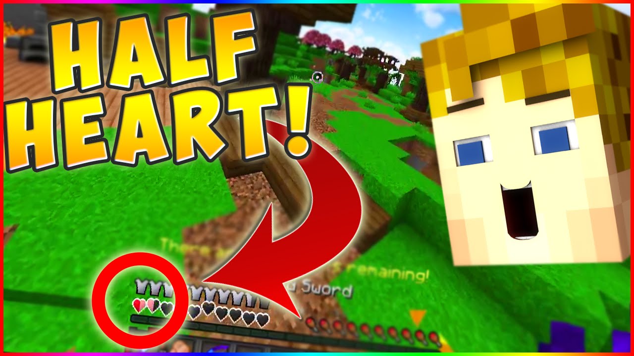 "HALF HEART SURVIVAL CLUTCH WIN" Minecraft ` MEGA SKYWARS! w/PrestonPlayz - YouTube