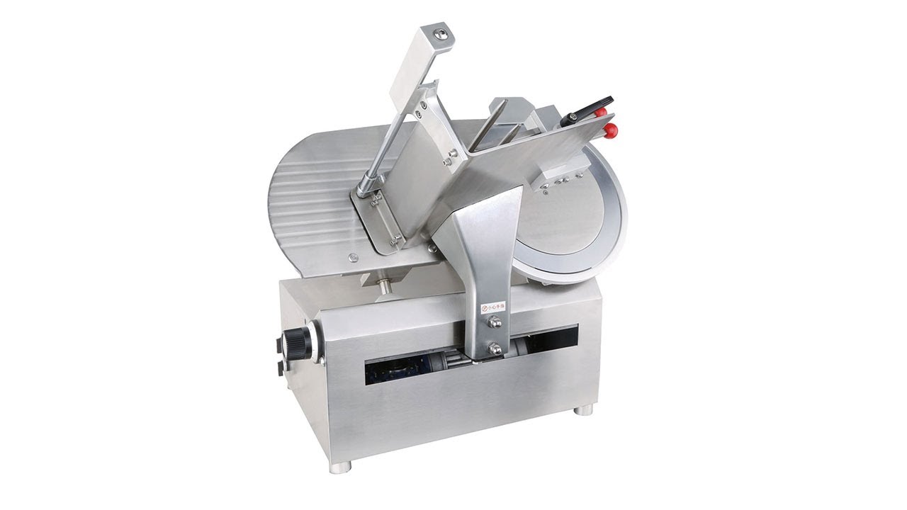 Commercial Automatic Meat Slicer - YouTube