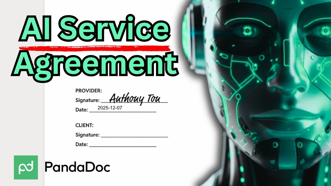 The Perfect AI Service Agreement: Step-by-Step Walkthrough - YouTube