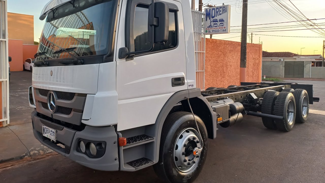 mb 2426 atego 2013 - YouTube