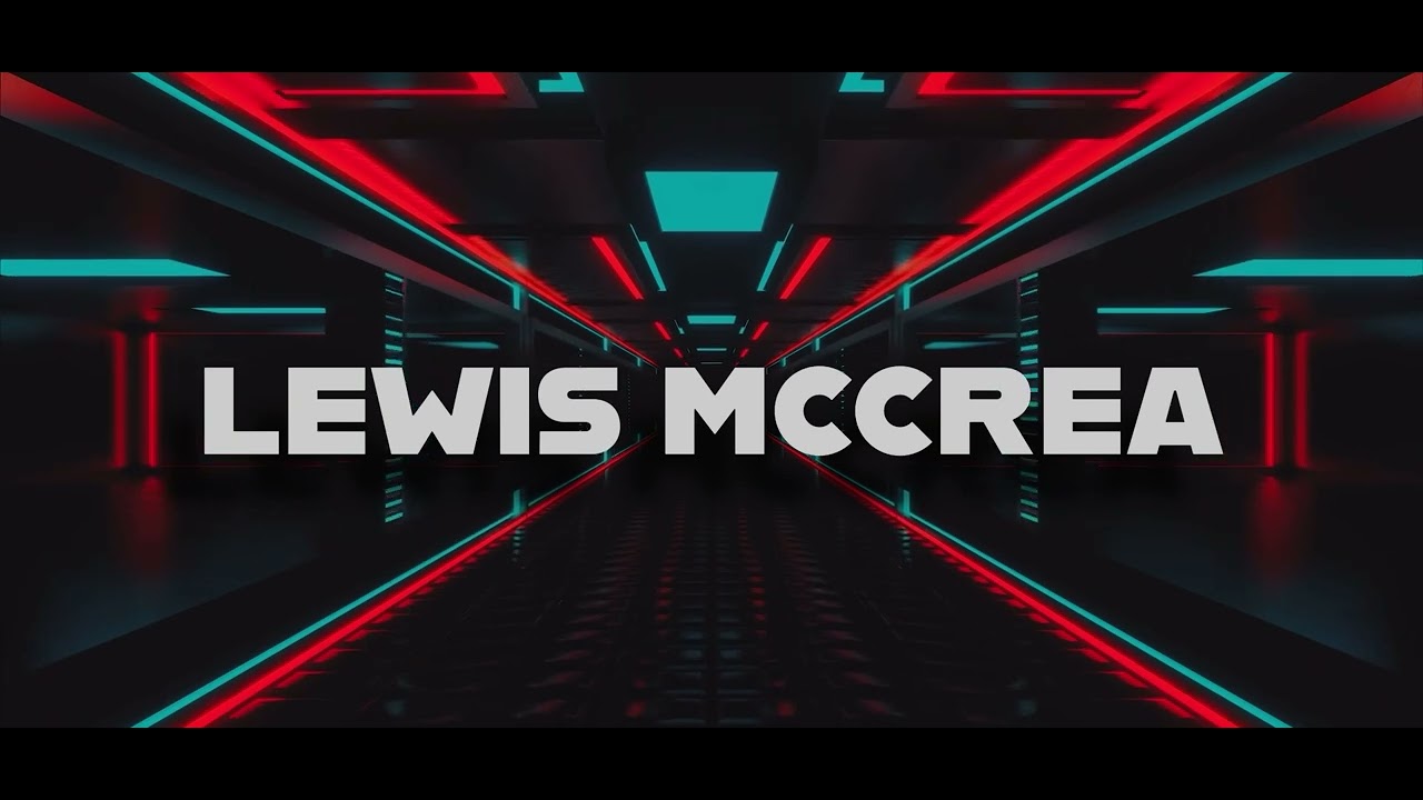 Lewis mccrea visuals dj set - YouTube