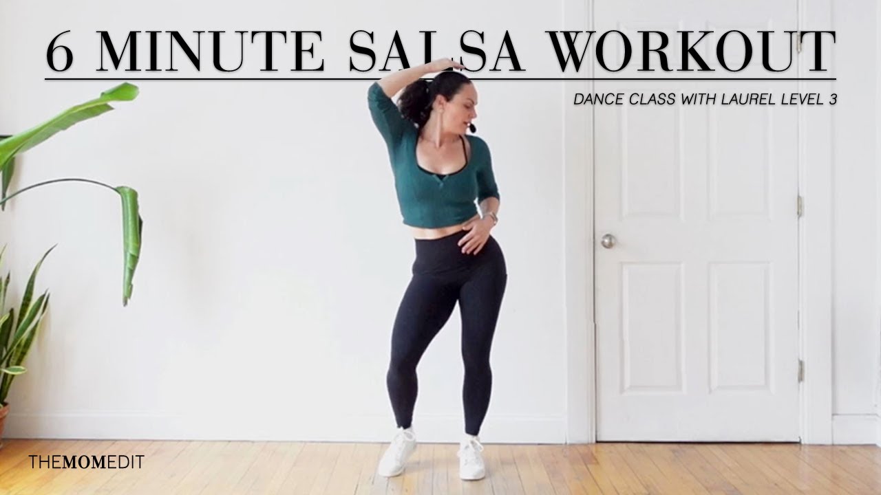 A Quick 6 Minute Follow-Along Salsa Exercise: Level 3 - YouTube