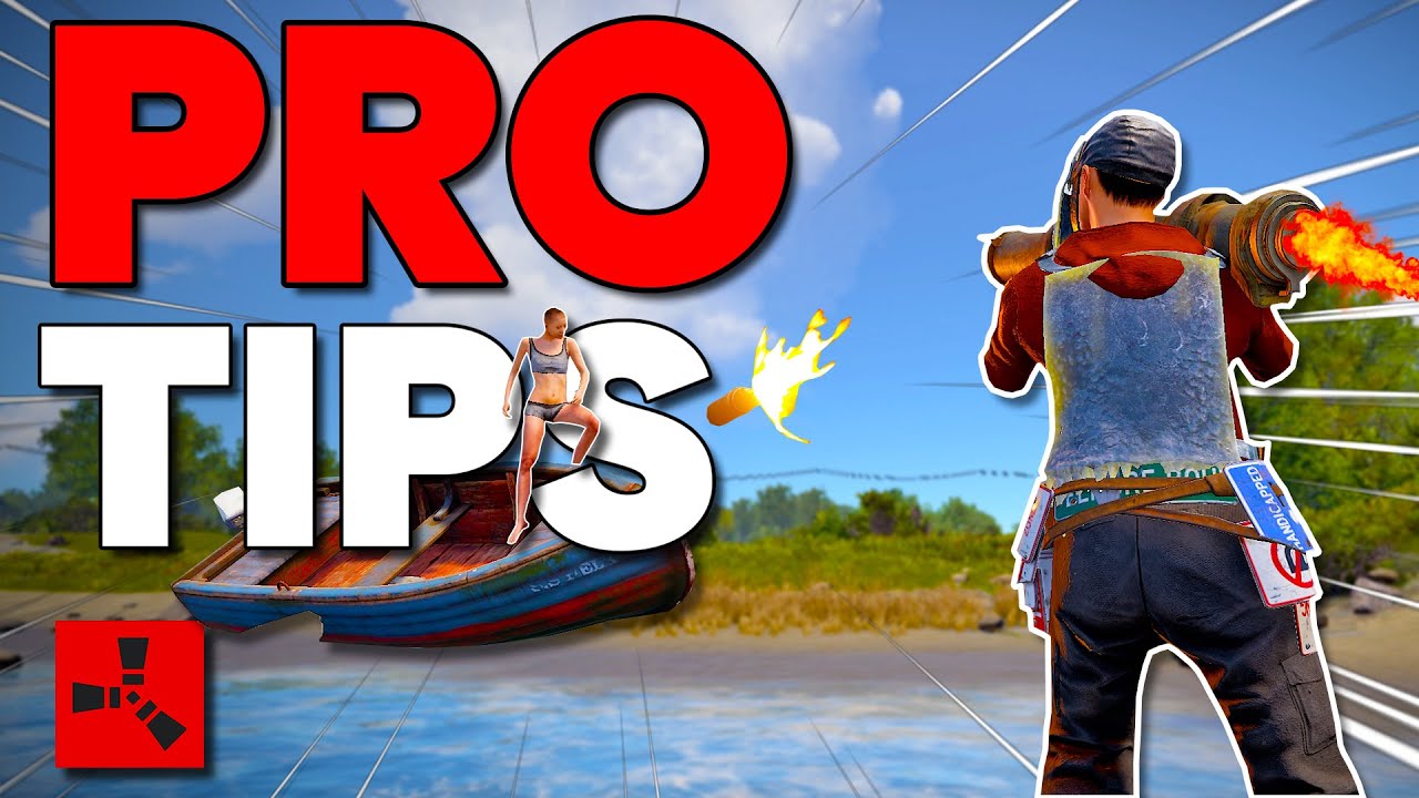 20 PRO Rust Tips that will IMPROVE your Game! - YouTube