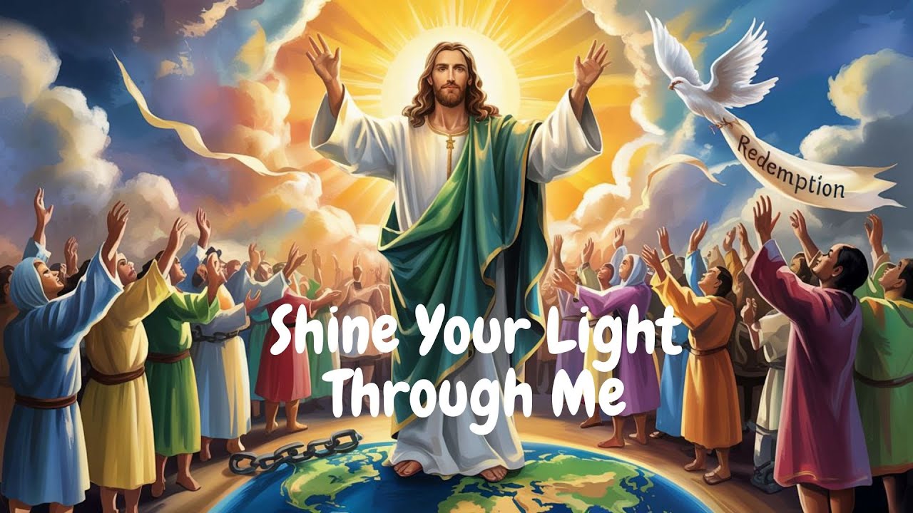 Shine Your Light Through Me - 🕊️ Christian Relaxing Melody 🎶Calm Gospel ...