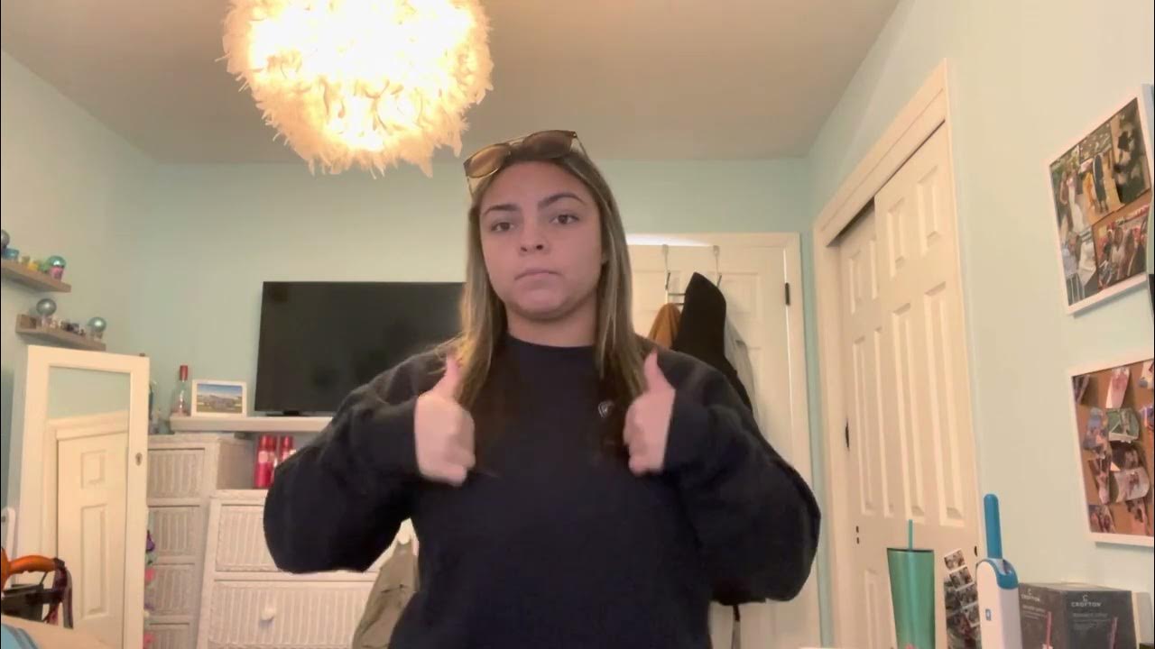 ASL FINAL EXAM EXPRESSIVE - YouTube