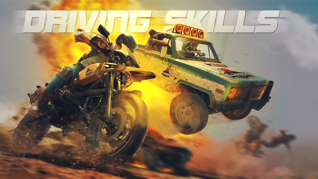 Driving Skills | Best Stunts | Pubg Mobile | hrADNAN - YouTube