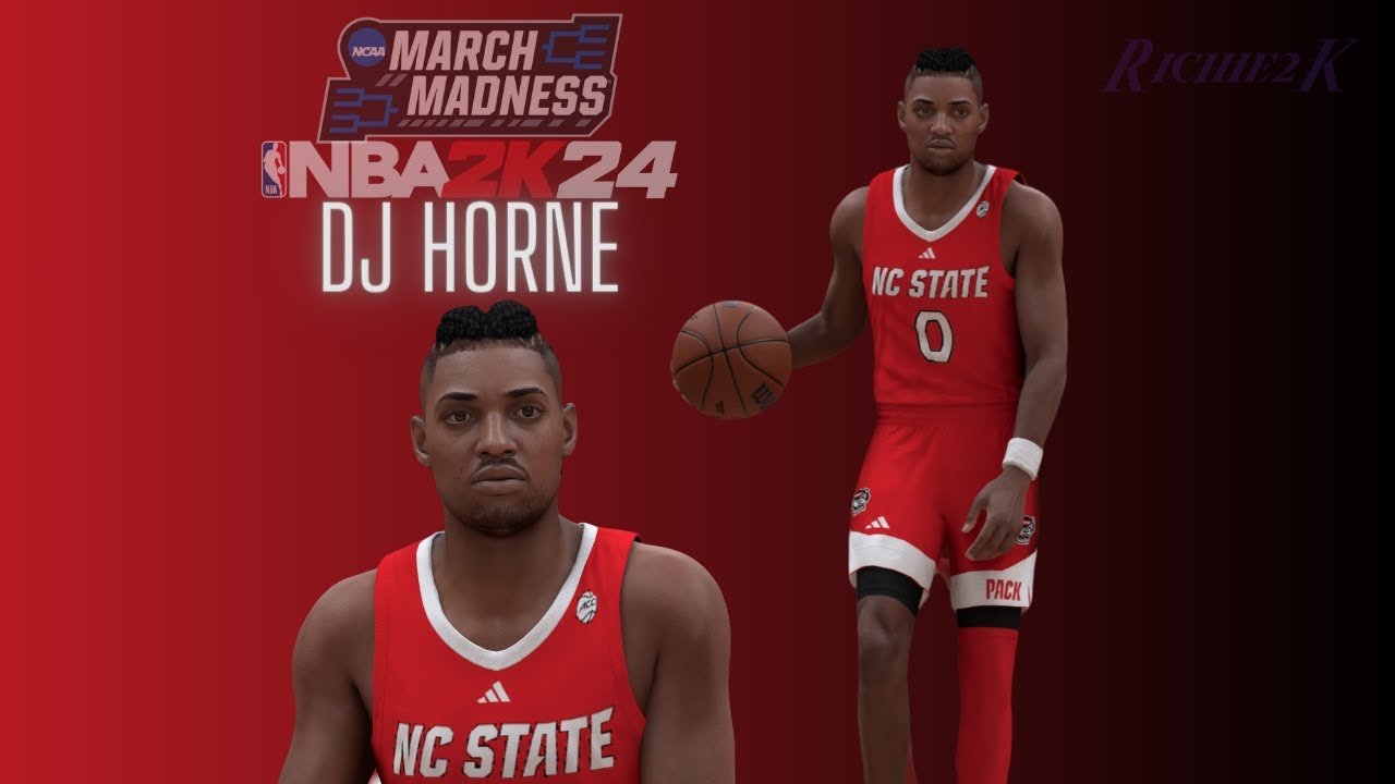 DJ Horne Face Creation NBA 2K24 - YouTube