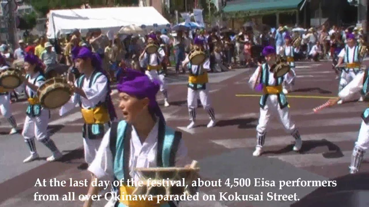 The History of Eisa / 10,000 People Eisa Parade 2010 - YouTube