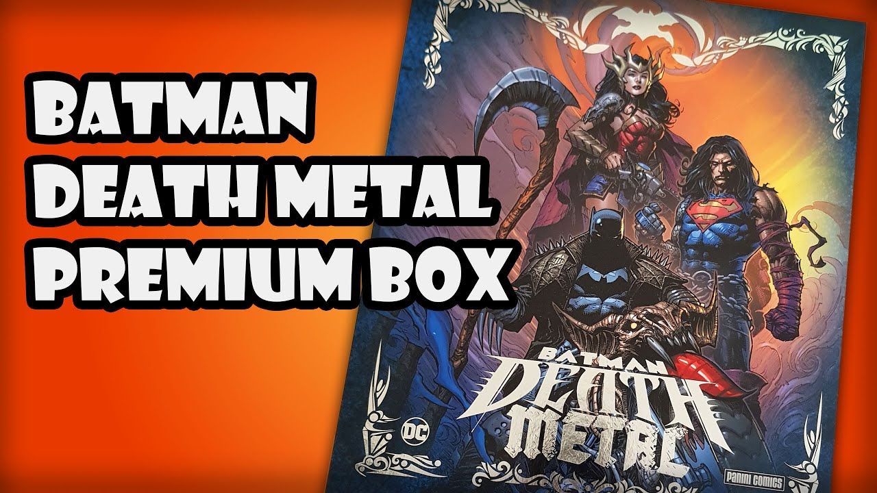Batman - Death Metal Premium Box Review | deutsch - YouTube