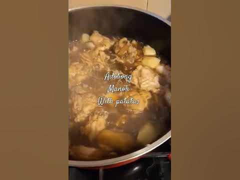 ADOBONG MANOK WITH PATATAS - YouTube