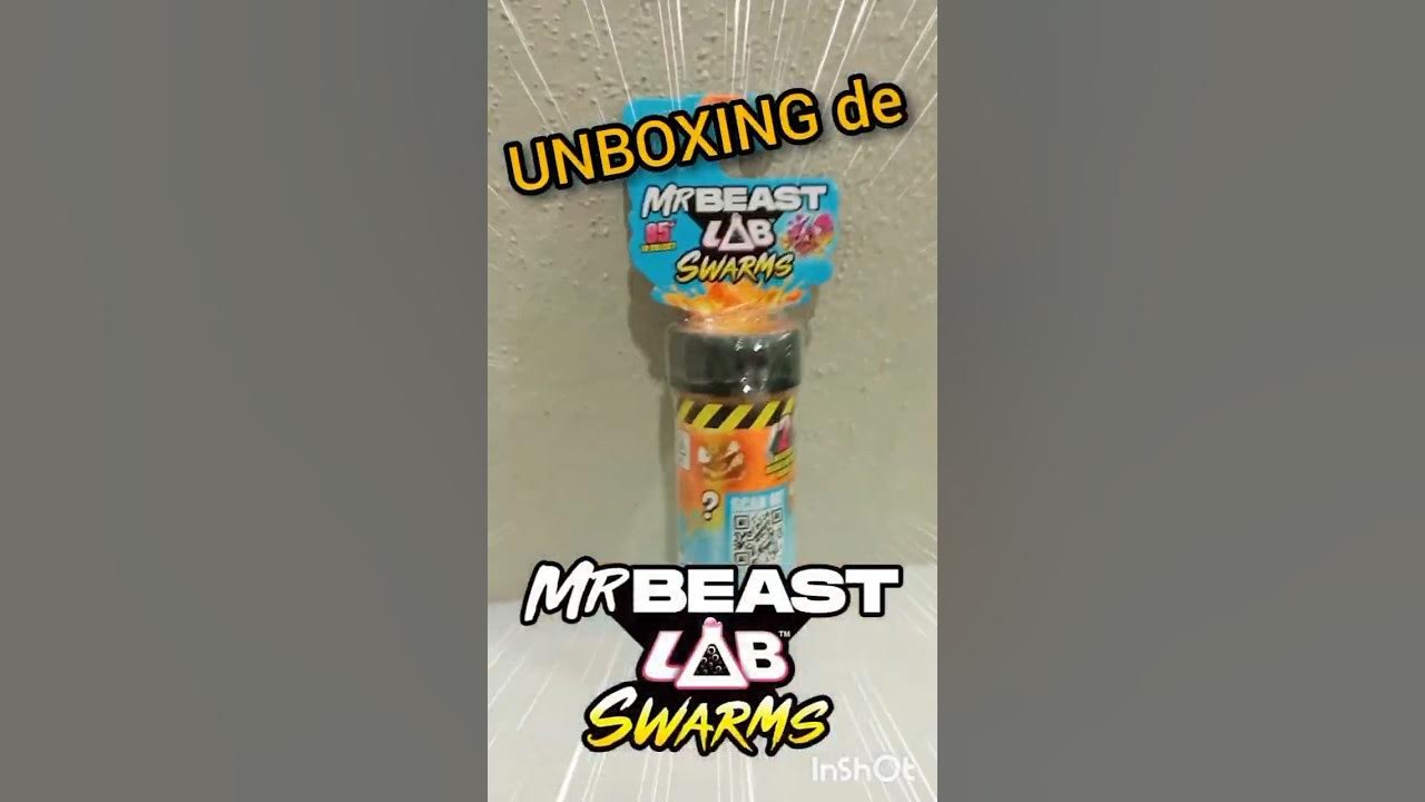 Unboxing de MrBeast lab swarms atomic series - YouTube