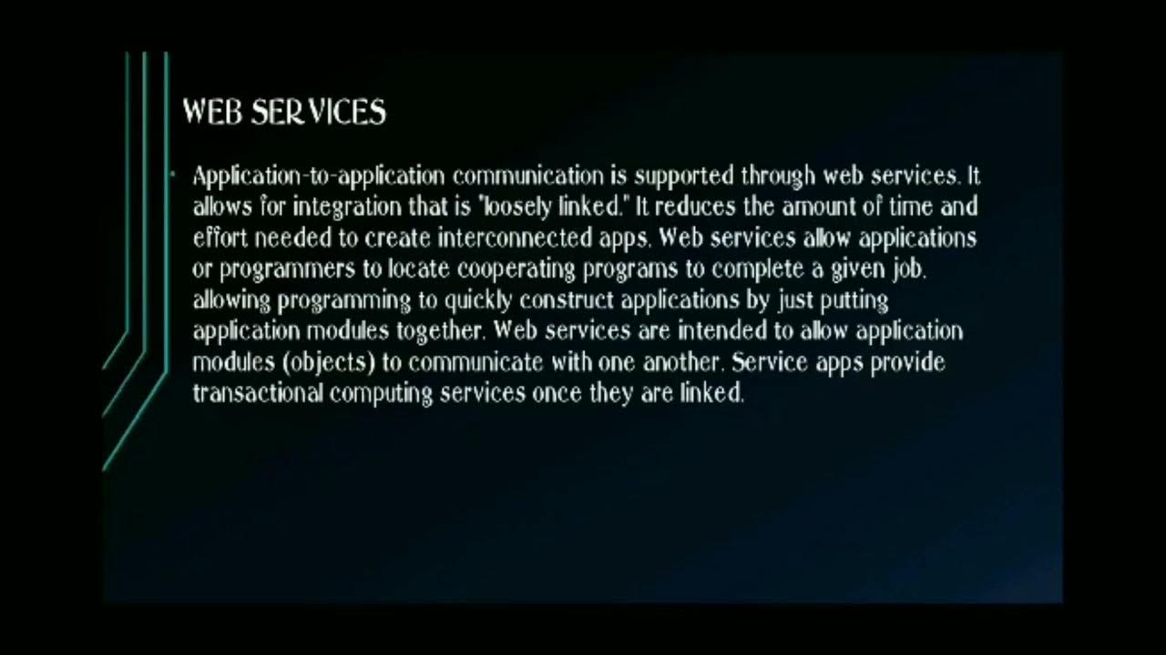 Lesson 8 Service-Oriented Architecture and Web Services - YouTube