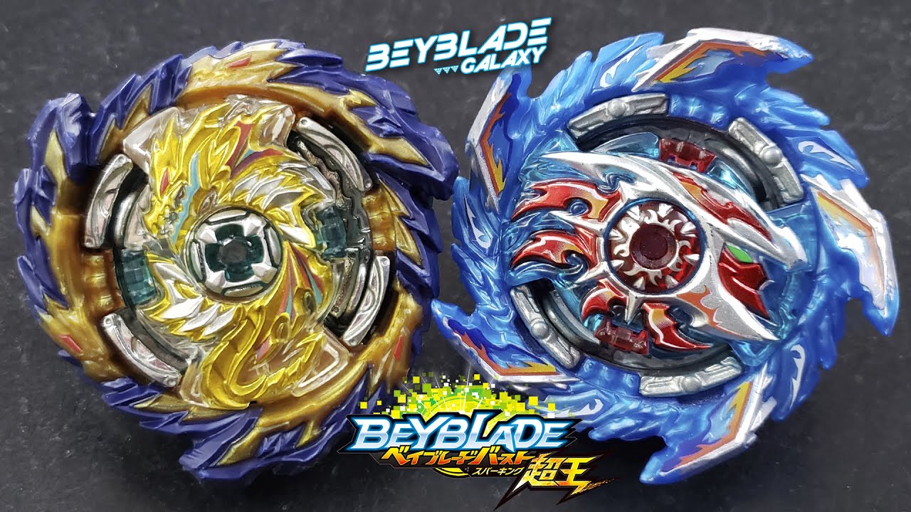 MIRAGE FAFNIR .Nt 2S vs KING HELIOS .Zn 1B - Beyblade Burst ベイブレードバースト ...