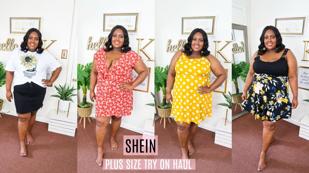 SHEIN PLUS SIZE TRY ON HAUL| PLUS SIZE SUMMER FASHION - YouTube
