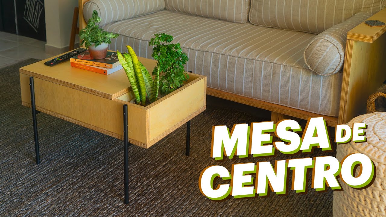 DIY - MESA DE CENTRO 3 em 1 😱 (Aprenda a Fazer) - YouTube
