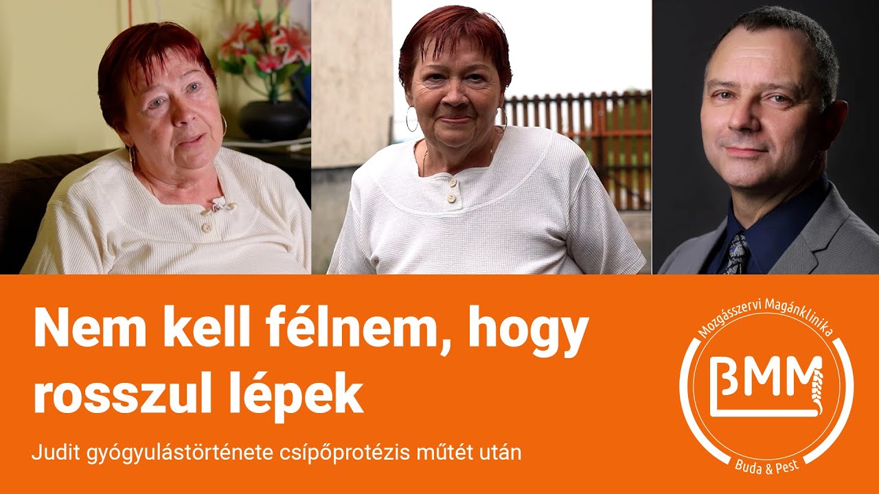 „A fájdalom már elviselhetetlen volt” – Judit csípőprotézis műtéte Dr ...