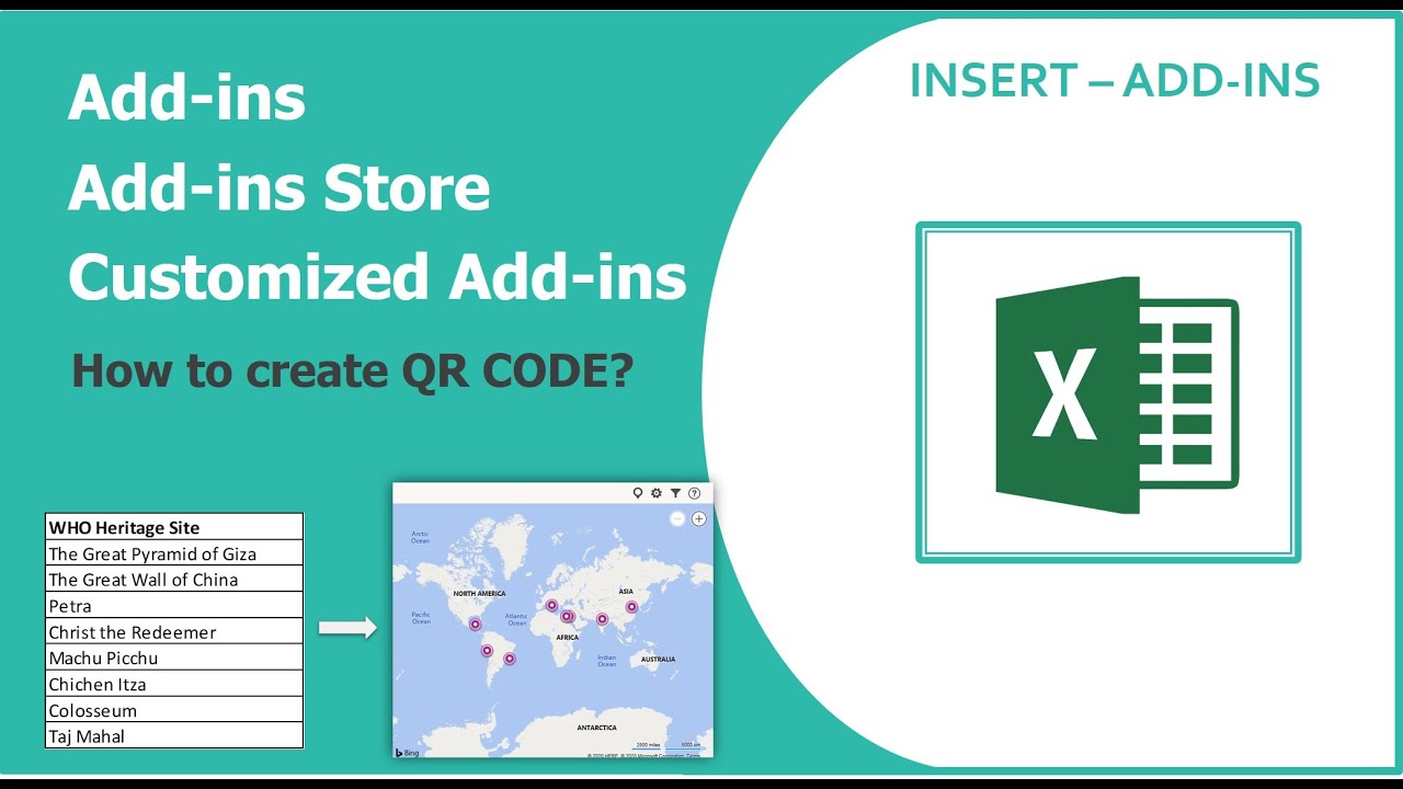 Excel Training 10: Add-ins, Add-in store - YouTube