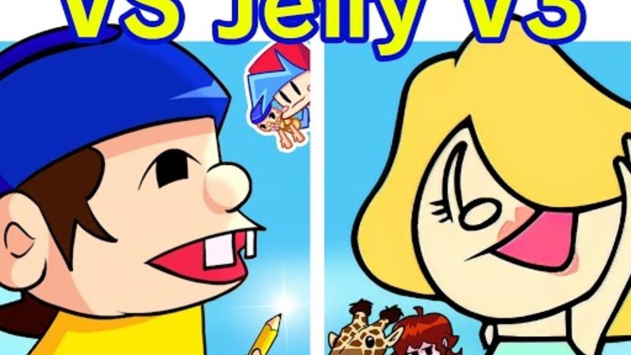 Friday Night Funkin VS jeffy mod V3 Part 1 Update & Animation + Baby BF ...