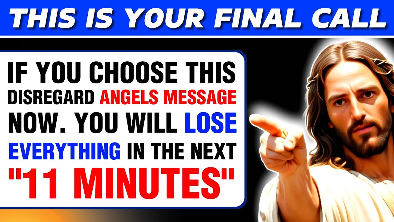 🛑THIS IS YOUR FINAL CALLIF YOU CHOOSE THIS DISREGARD ANGELS MESSAGE NOW ...