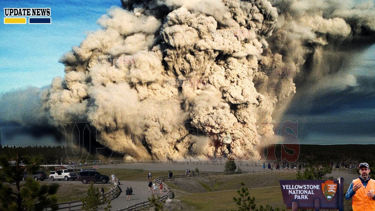 🚨Horrible Today: Live Footage Seconds of Collapse of Giant Magma ...