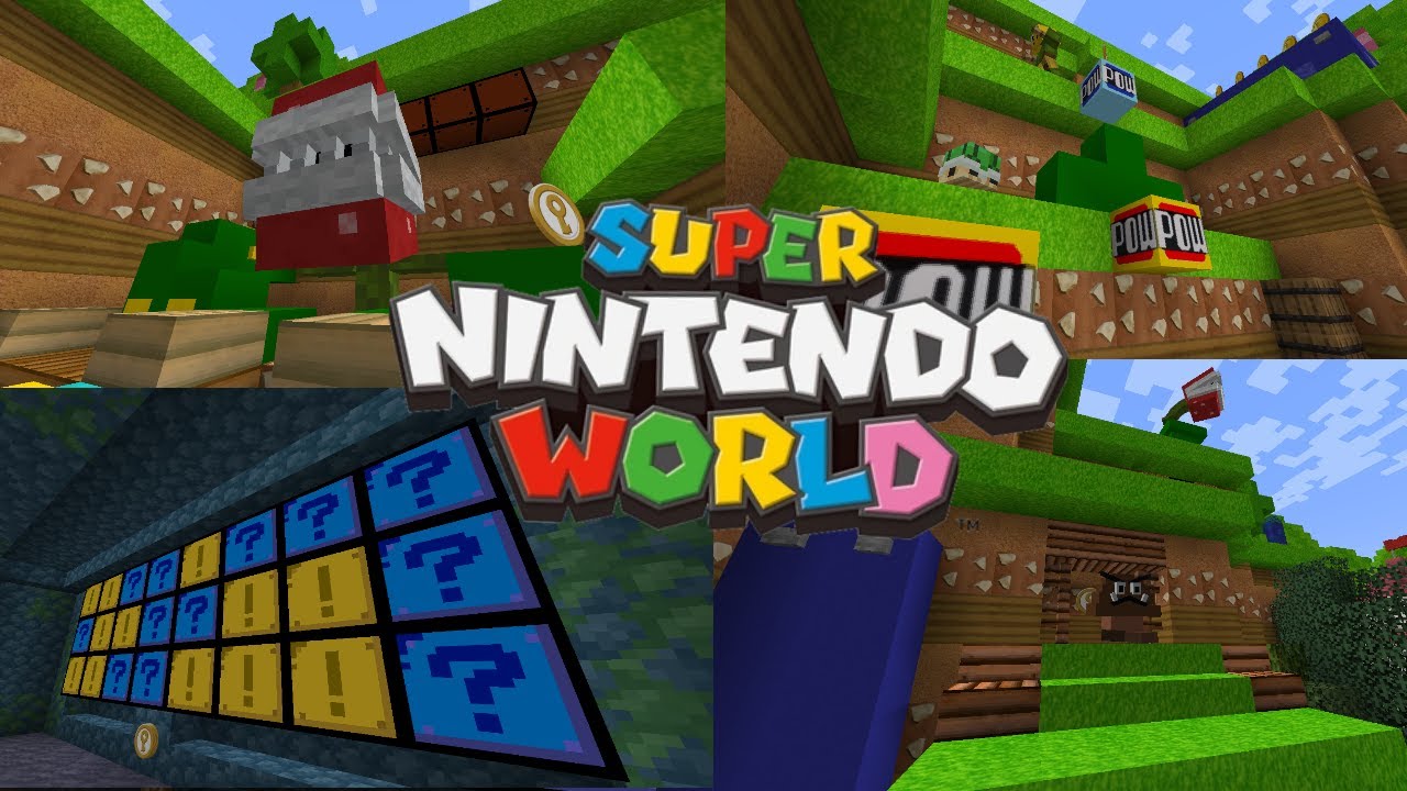 Super Nintendo World Minecraft Power Up Band Key Challenges - YouTube