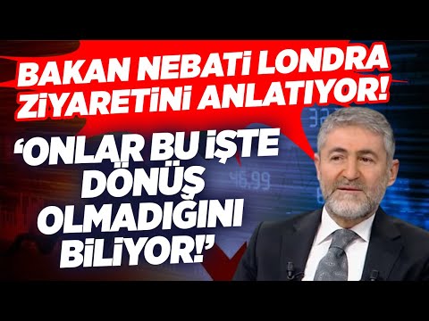 Nebati Londra Ziyaretini Anlatıyor! Enflasyon Kültürel Sebeplerden Artıyor! | KRT Haber