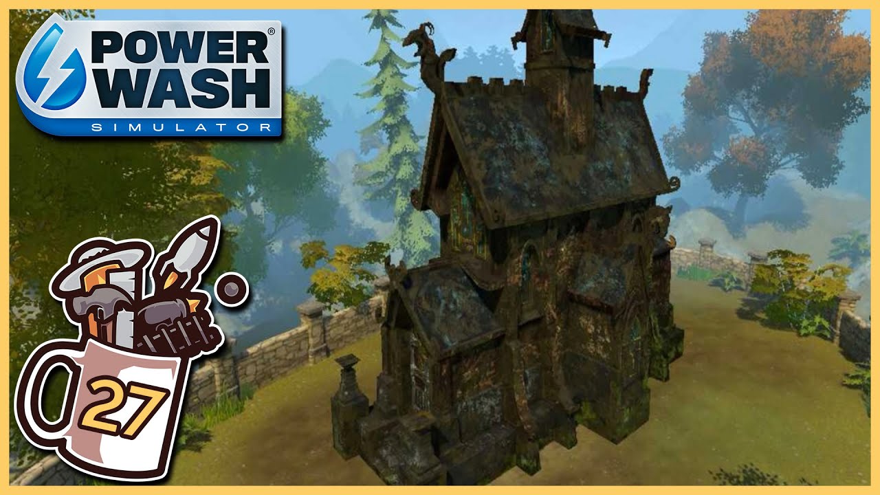 Temple of Trash | PowerWash Simulator #27 - Let's Play / Gameplay - YouTube