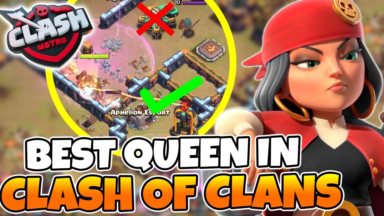 BEST Archer Queen EVER picks a magical wall to SAVE THE WAR - YouTube