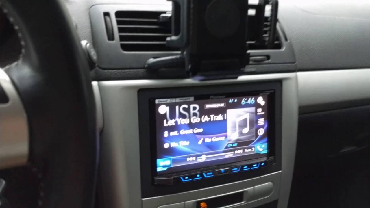 Pioneer AVH-x4800BS - YouTube