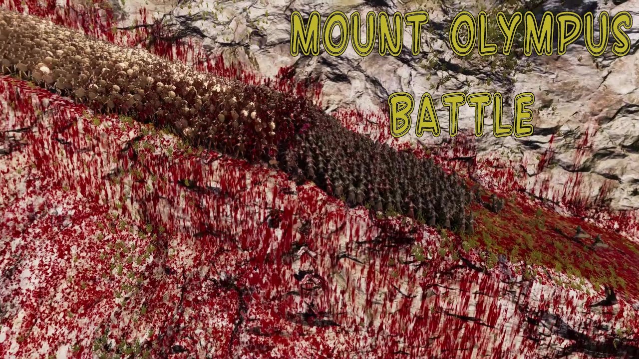 Epic Battle in Mount Olympus (UEBS 2) - YouTube